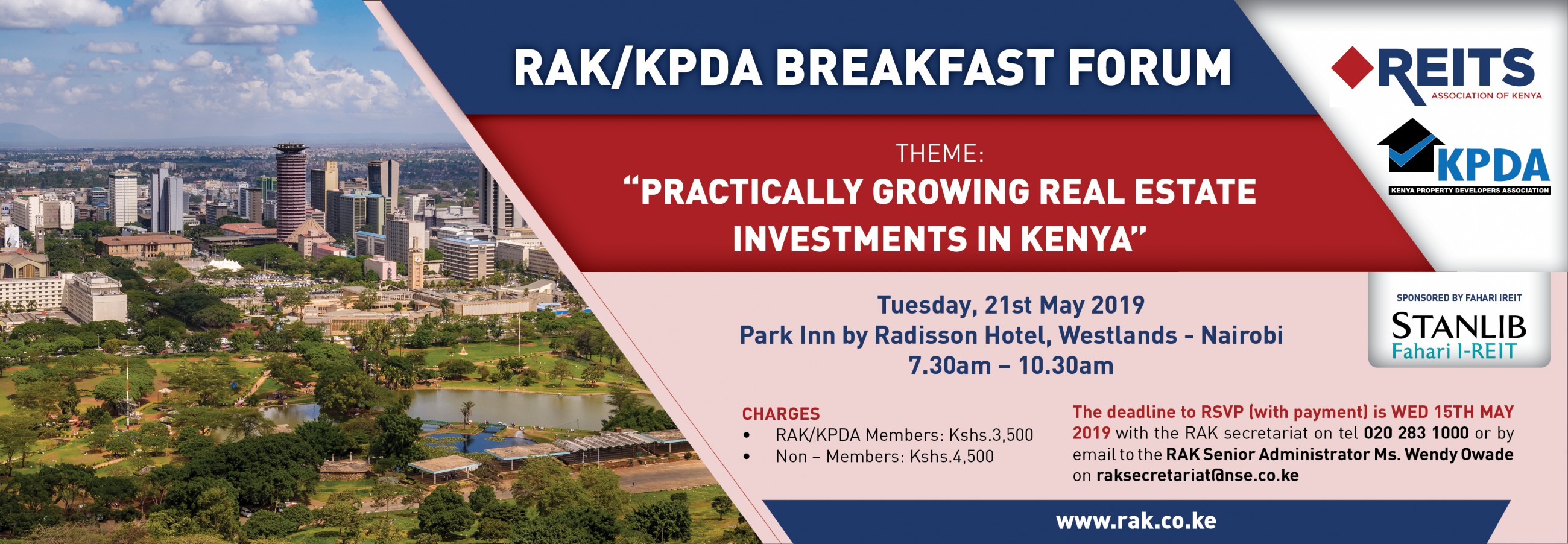 RAK/KPDA Breakfast Event - REITS Association of Kenya